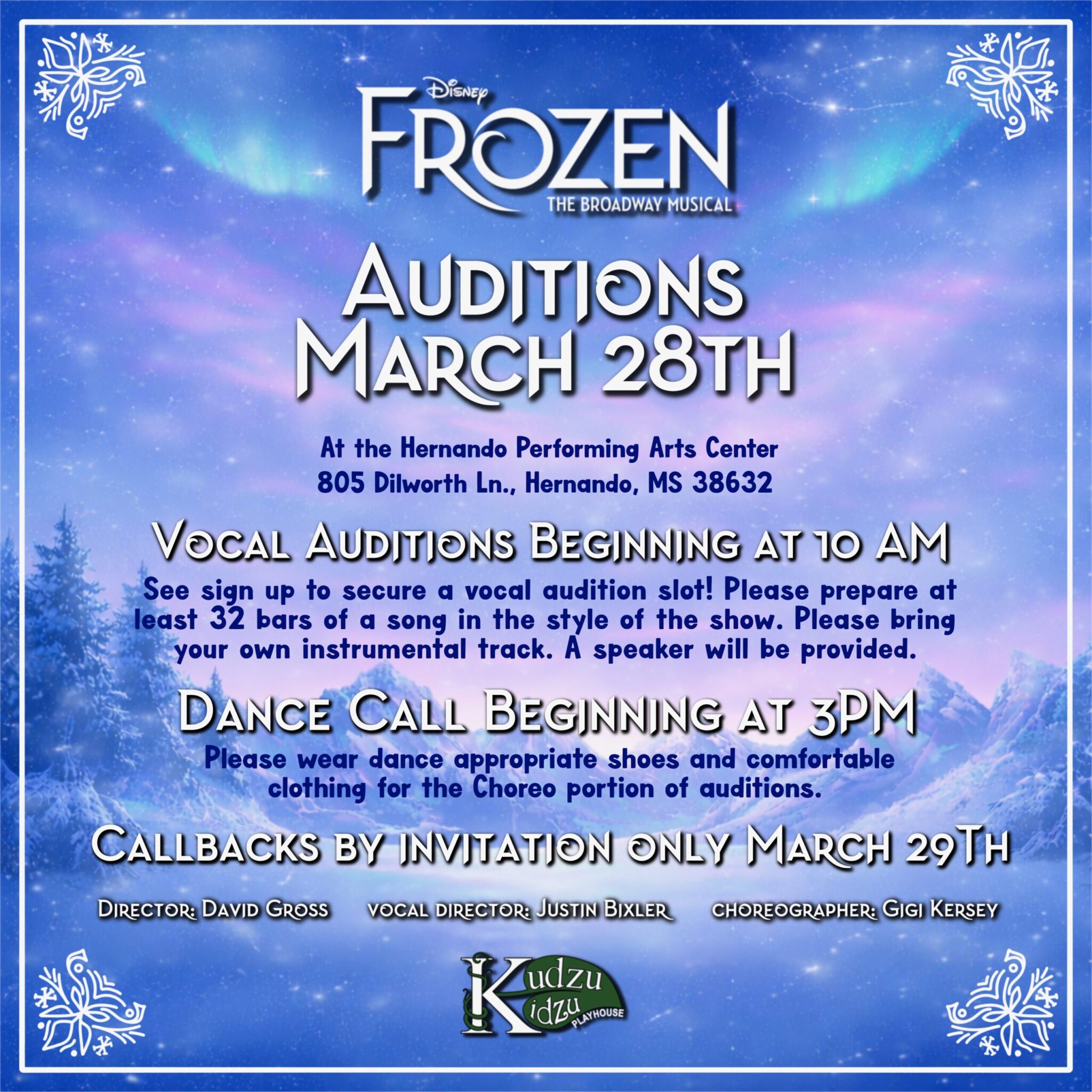 Frozen - Kudzu Playhouse